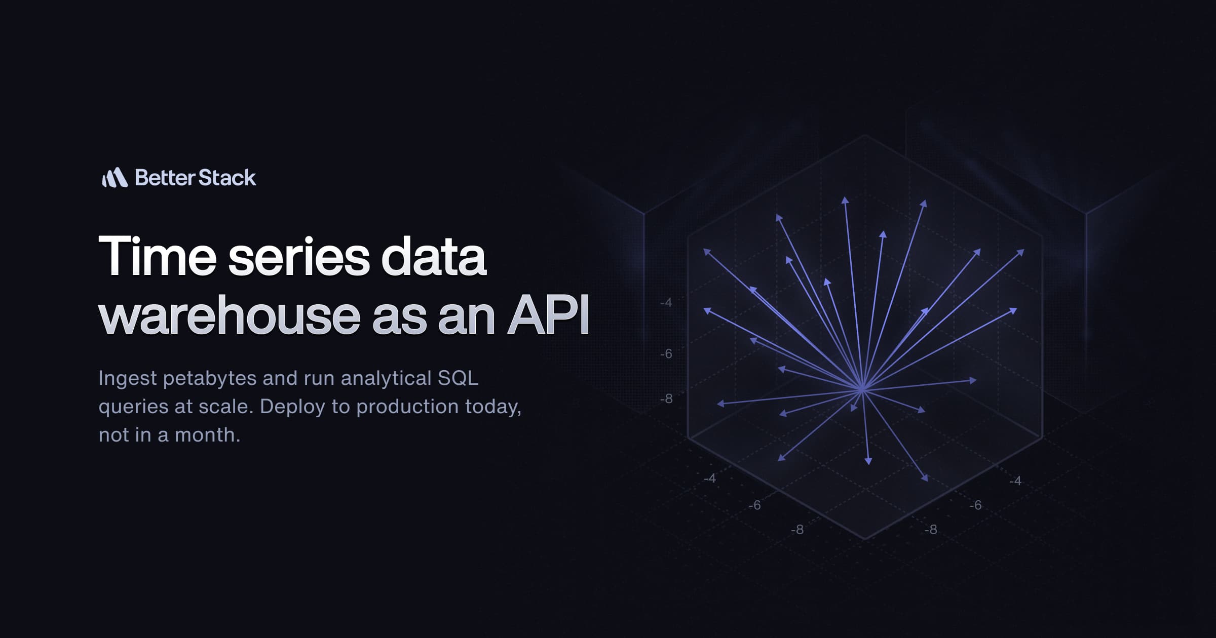 Time series data warehouse as an API | Better Stack