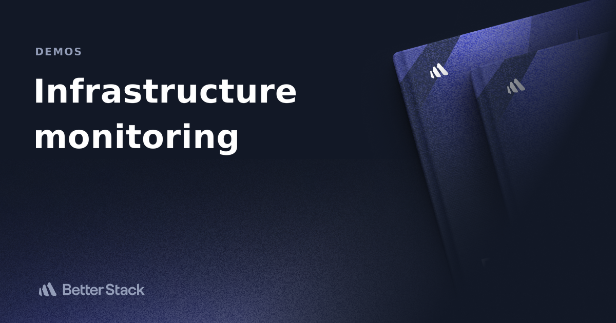Infrastructure monitoring | Demos
