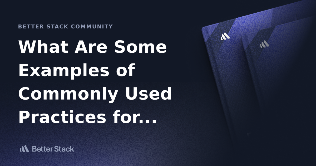 What Are Some Examples of Commonly Used Practices for Naming Git ...